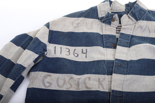 Original Alcatraz inmates uniform