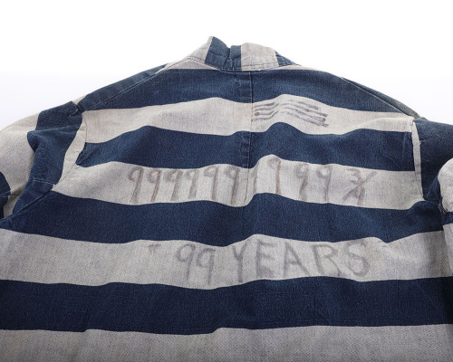 Original Alcatraz inmates uniform