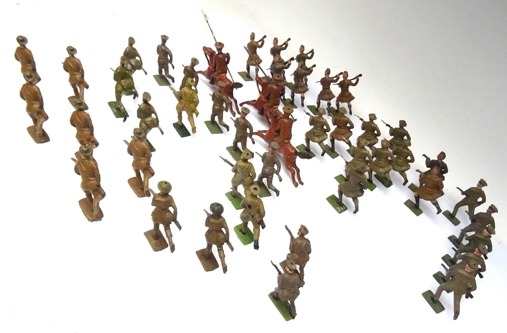 Various World War I Infantry charging