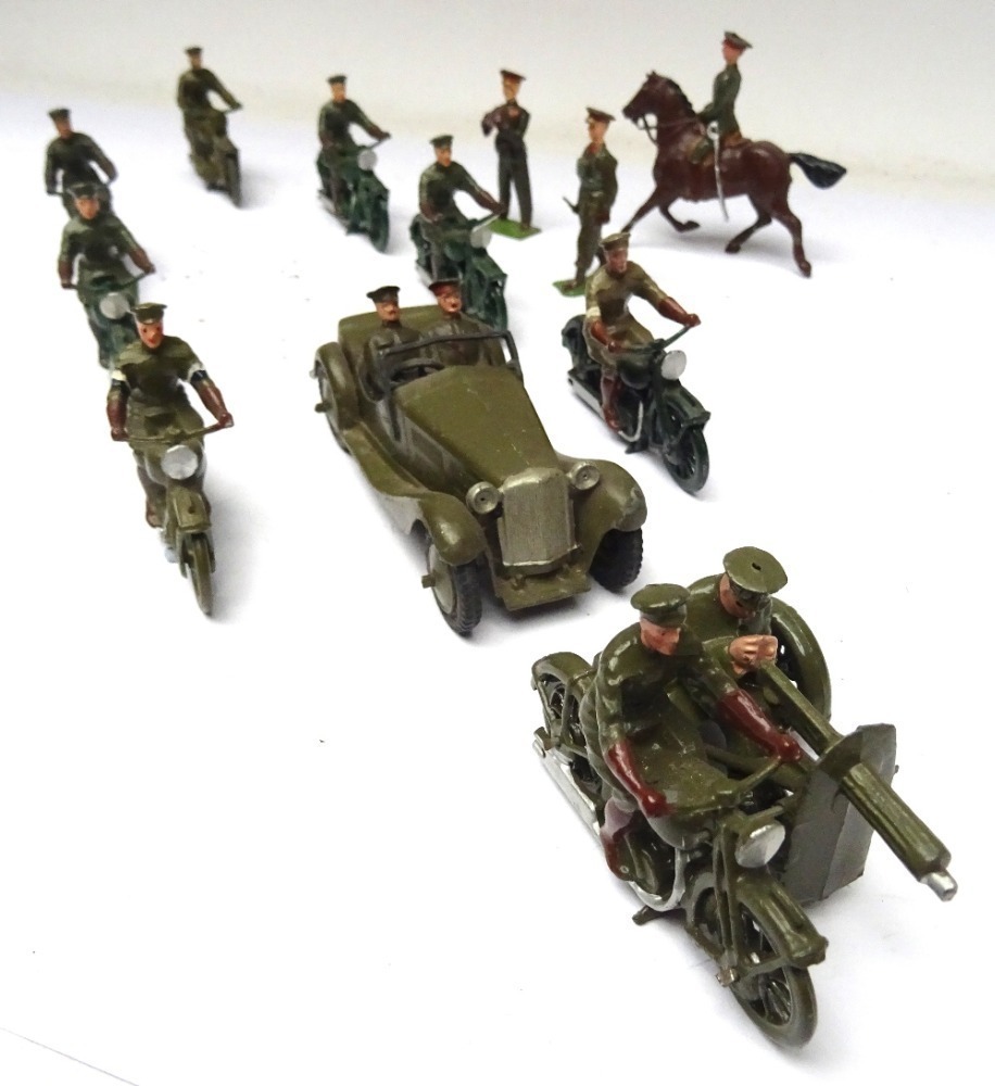 Britains set 1793, Motor Cycle Machine Gun Corps