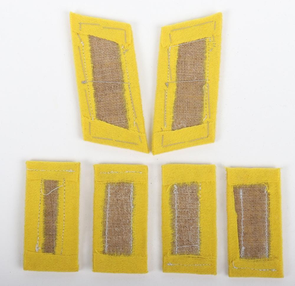 German Army Signals NCO’s / Enlisted Mans Parade Tunic Insignia