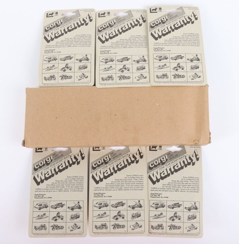 Six Corgi Juniors USA issue 99 Batman ‘The Joker’ in trade outer card box