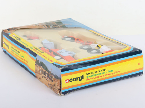 Scarce Corgi Block Construction Export Gift Set 8