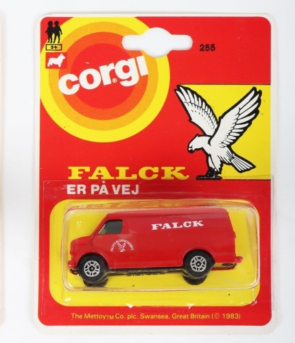 Three Danish Falck Export Corgi Juniors