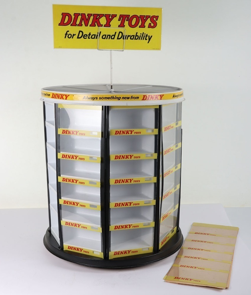 Scarce Dinky Toys Shop Counter Carousel Unit