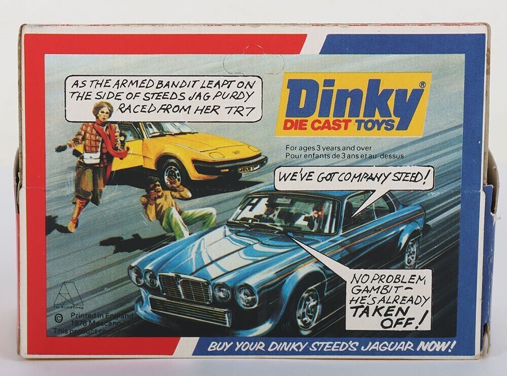Dinky 112 Purdey,s TR7 from the Tv Series The New Avengers