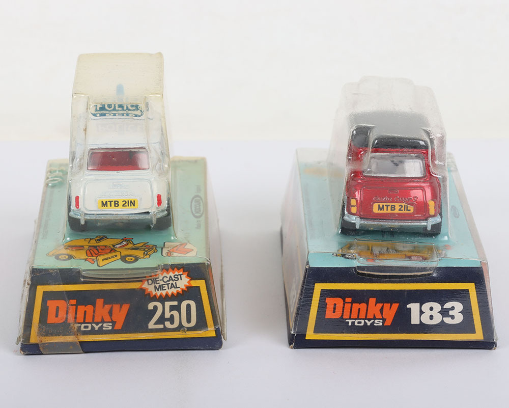 Two Dinky Toys Mini Models