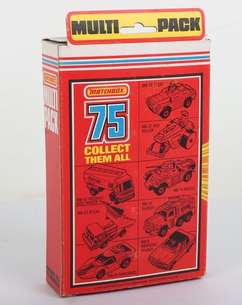 Matchbox 75 Lesney Superfast Multi Pack set