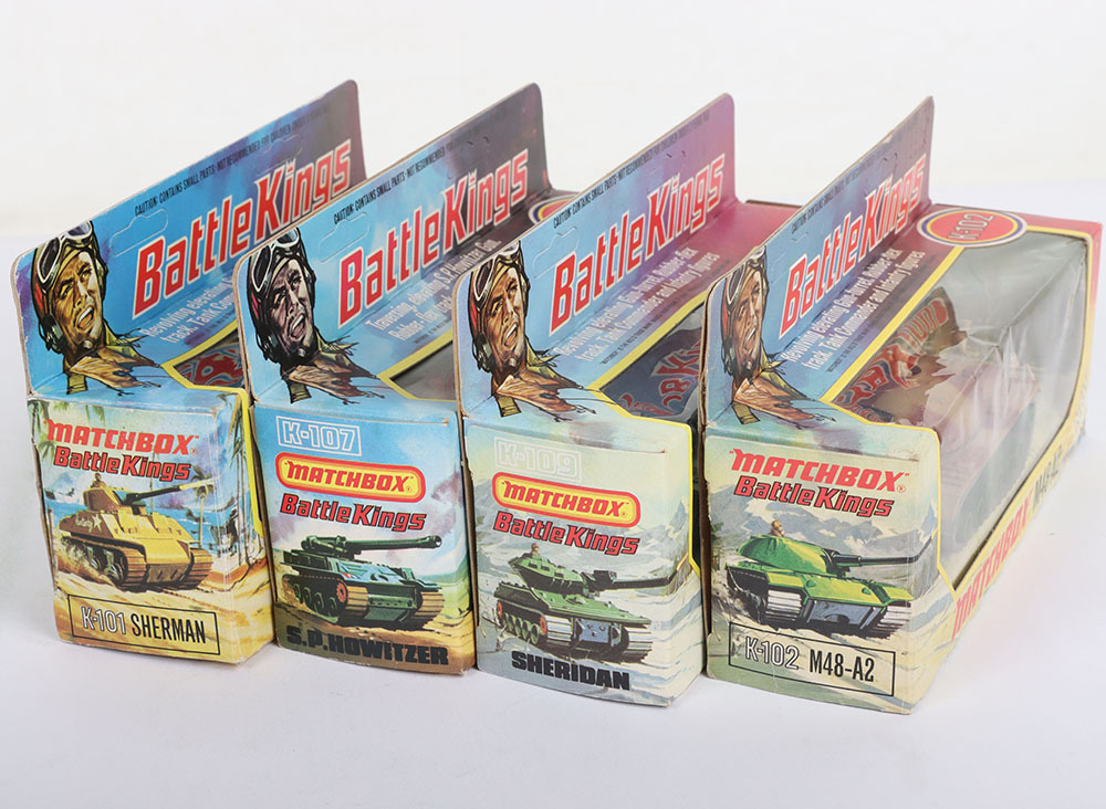 Four Matchbox Battle Kings