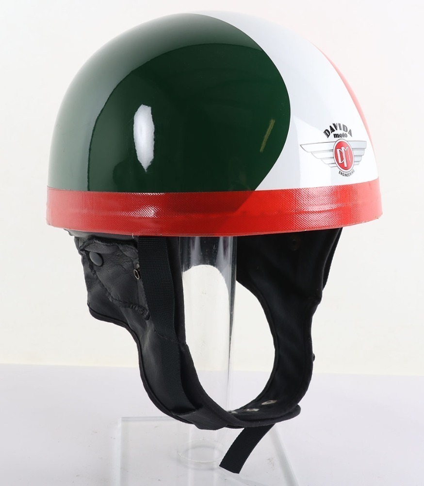 Davida Moto signature series Classic Racing Crash Helmet
