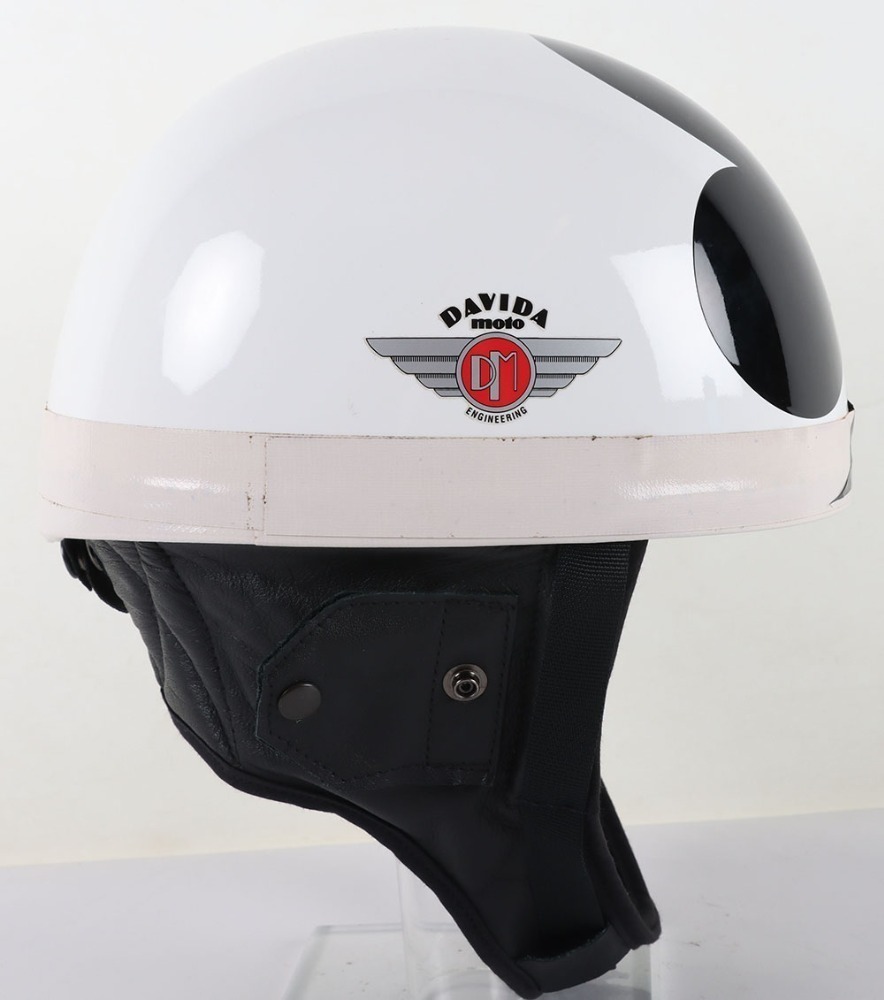 Davida Moto signature series Classic Racing Crash Helmet