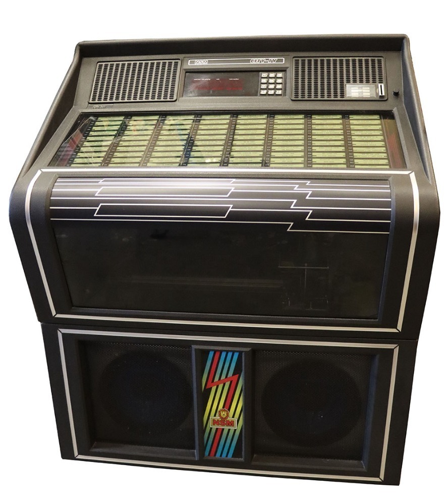 A Rare Vintage NSM City-IV Vinyl Jukebox