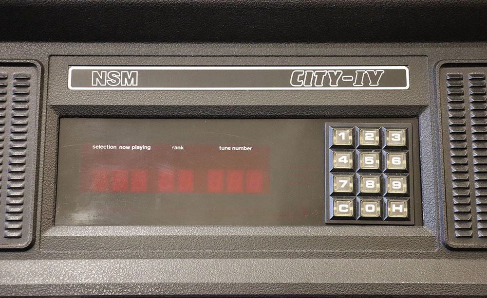 A Rare Vintage NSM City-IV Vinyl Jukebox