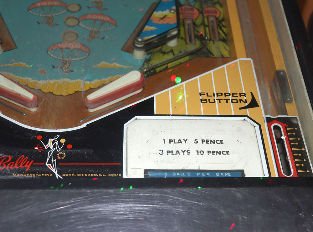 Bally Chicago Skykings Vintage Pinball Machine