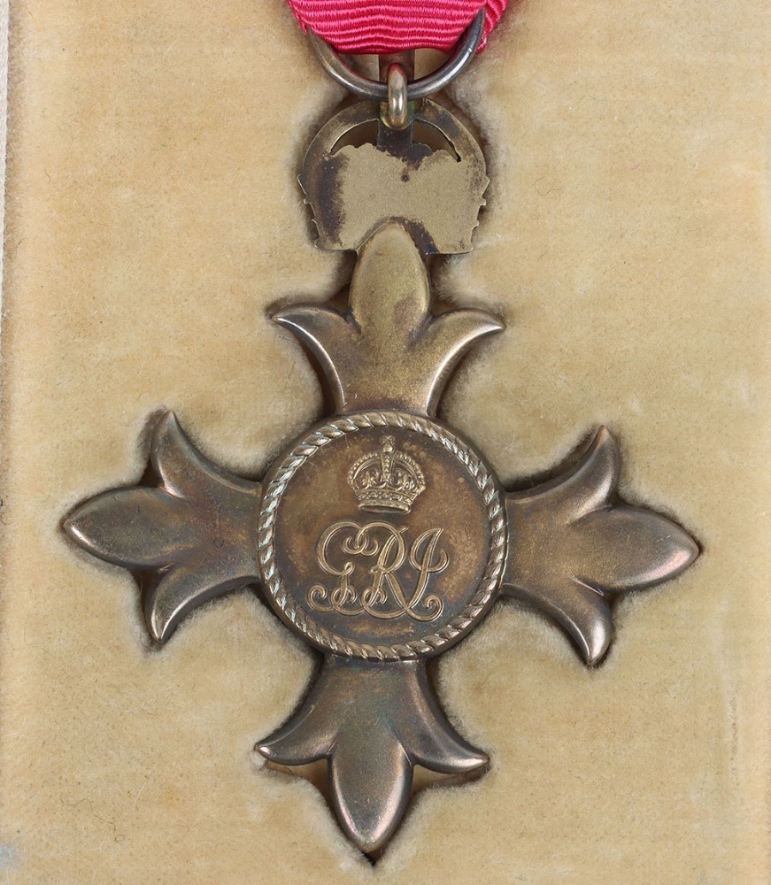 The Most Excellent Order of the British Empire. O.B.E. (Civil) Officers ...