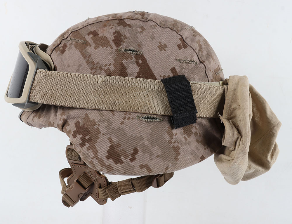 Modern United States Marine Corps Combat Helmet