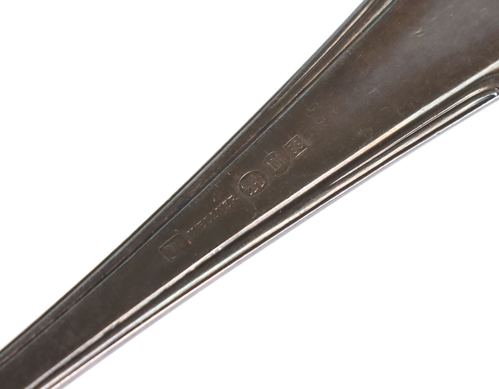 Grouping of Third Reich Adolf Hitler Silver Flatware Items from the Berghof