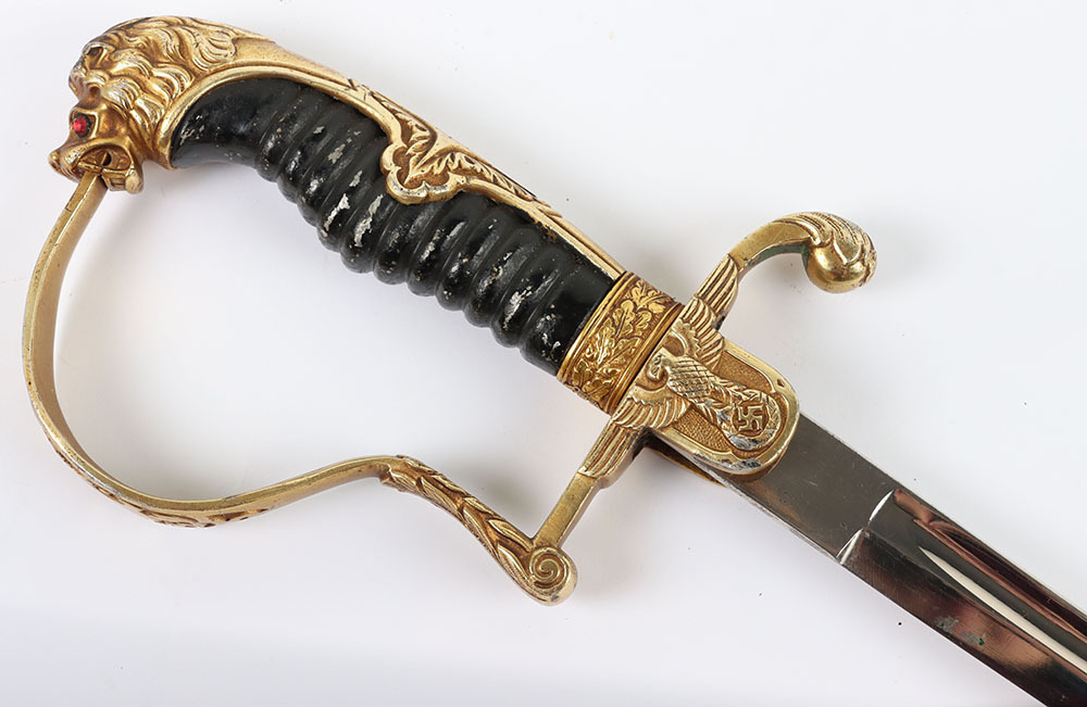 WW2 German Army Officers Sword by Clemen & Jung, Solingen
