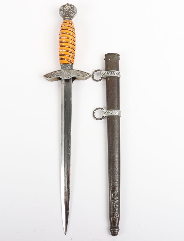 WW2 German Luftwaffe 2nd Pattern Officers Dress Dagger by WKC, Solingen