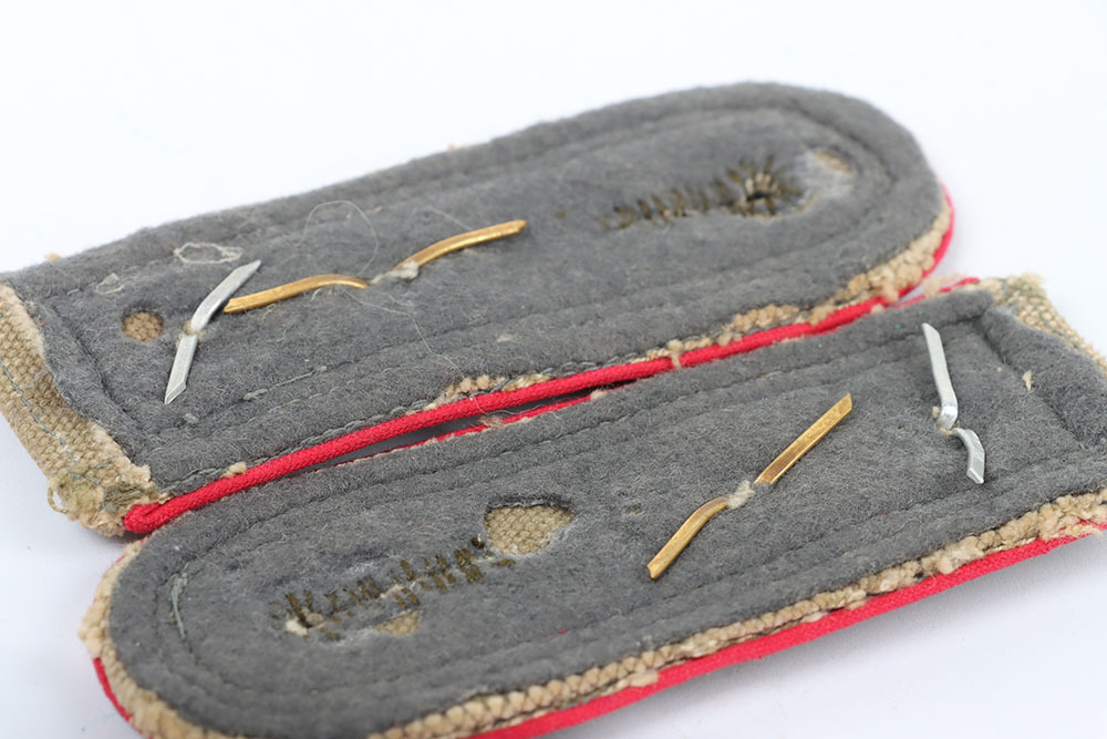 WW2 German Luftwaffe Afrikakorps Tropical Shoulder Boards for Flak ...