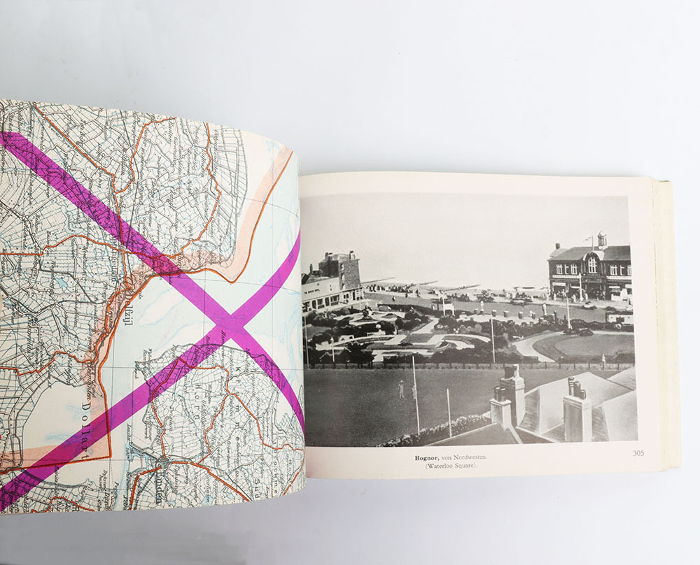 WW2 German 1940 Operation Sea Lion Invasion Maps of Great Britain