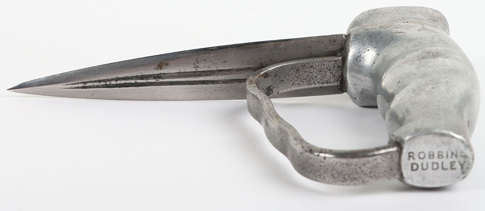 WW1 British Officers Robbins Dudley Push Dagger