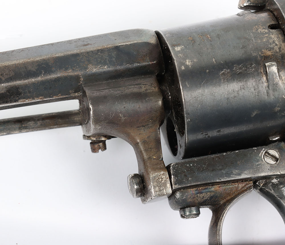 Belgian 5 Shot 11mm Self Cocking Pin Fire Revolver