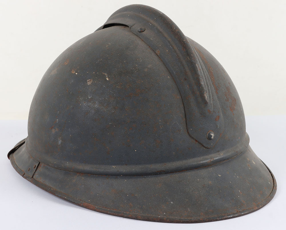 Scarce WW1 Czech Legion M-15 Adrian Steel Helmet