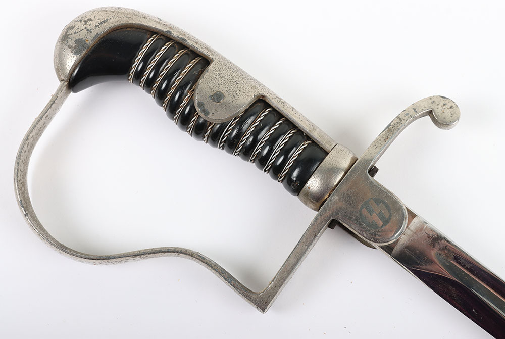 Third Reich SS (Schutzstaffel) Enlisted Ranks Sword by Carl Eickhorn ...