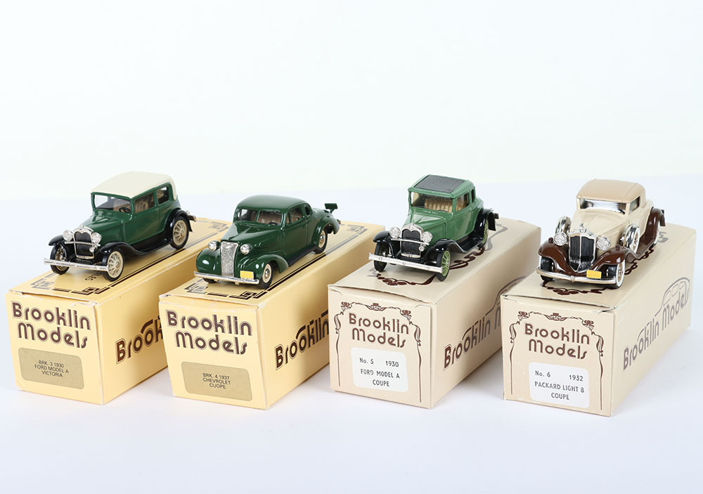 Four Brooklin Models 1/43 scale
