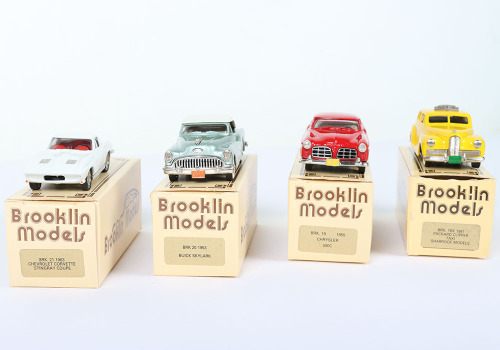 Four Brooklin Models 1/43 scale