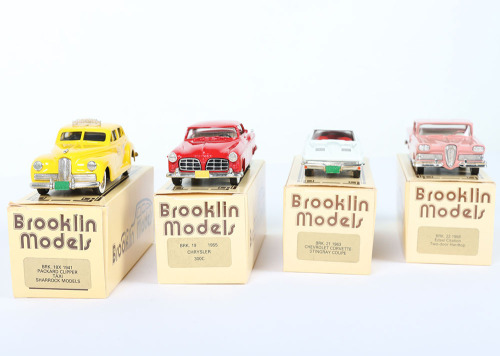 Four Brooklin Models 1/43 scale