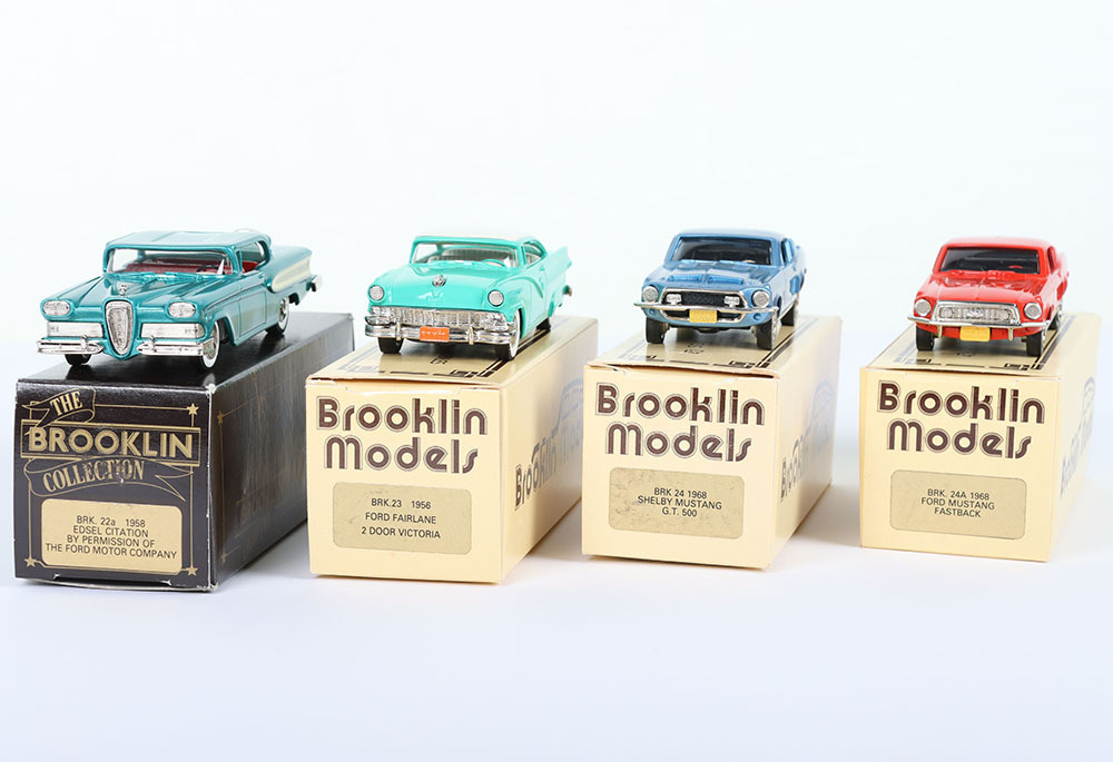 Four Brooklin Models 1/43 scale