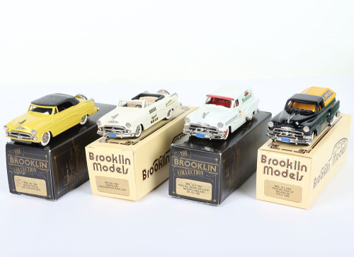 Four Brooklin Models 1/43 scale