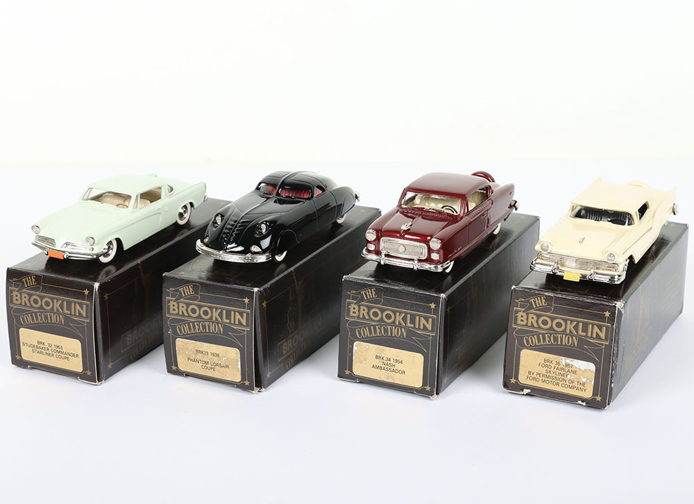 Four Brooklin Models 1/43 scale