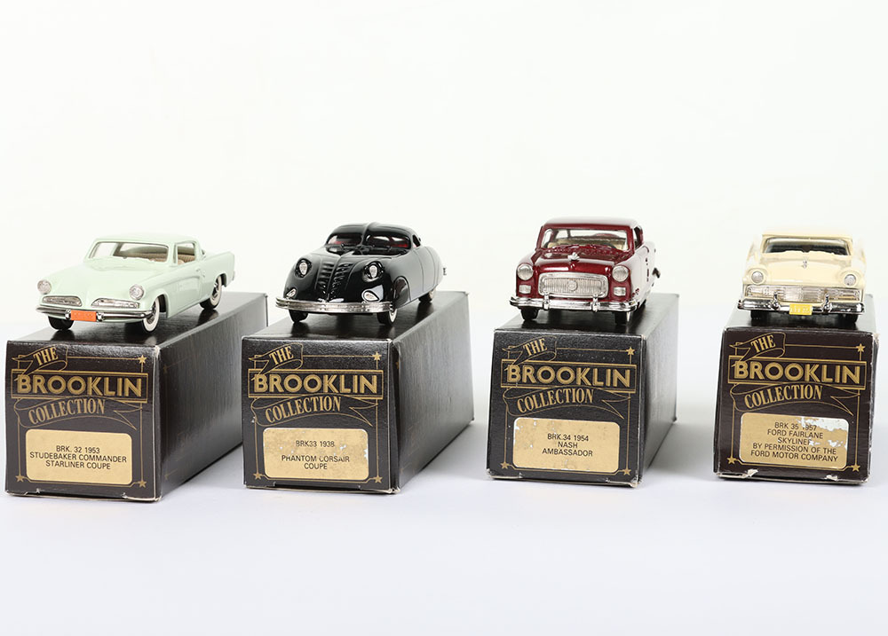 Four Brooklin Models 1/43 scale