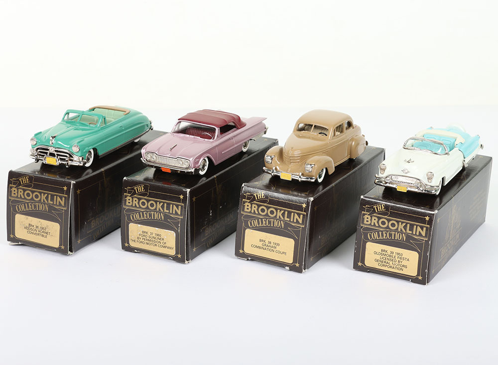 Four Brooklin Models 1/43 scale