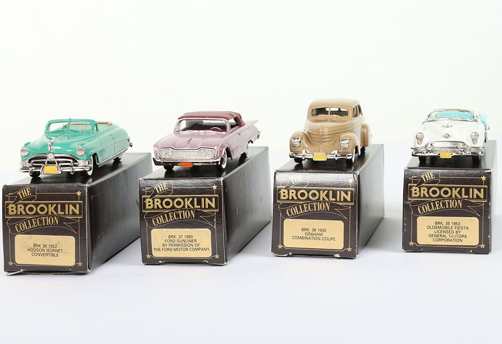 Four Brooklin Models 1/43 scale