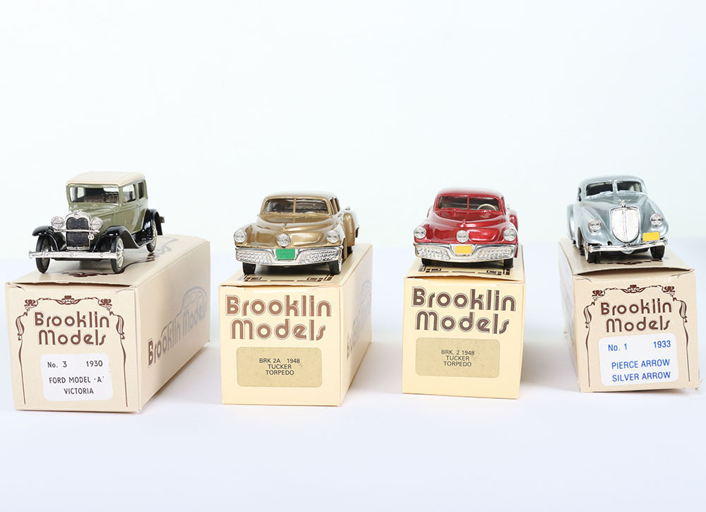 Four Brooklin Models 1/43 scale