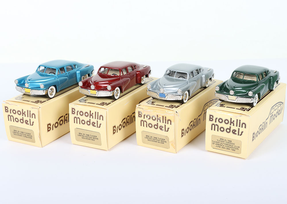 Four Brooklin Models 1/43 scale