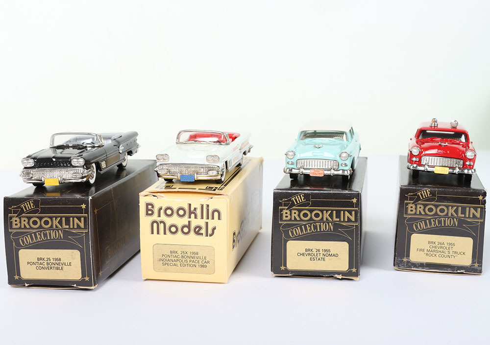 Four Brooklin Models 1/43 scale
