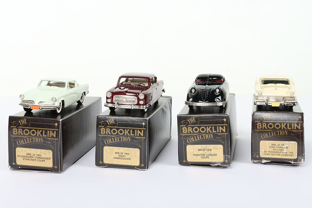 Four Brooklin Models 1/43 scale