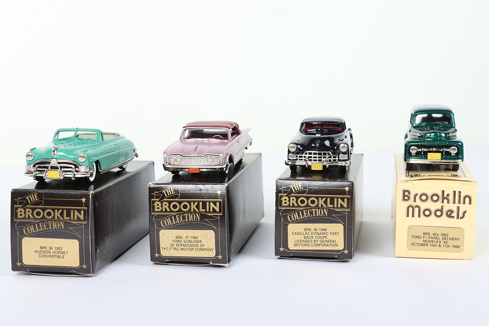 Four Brooklin Models 1/43 scale