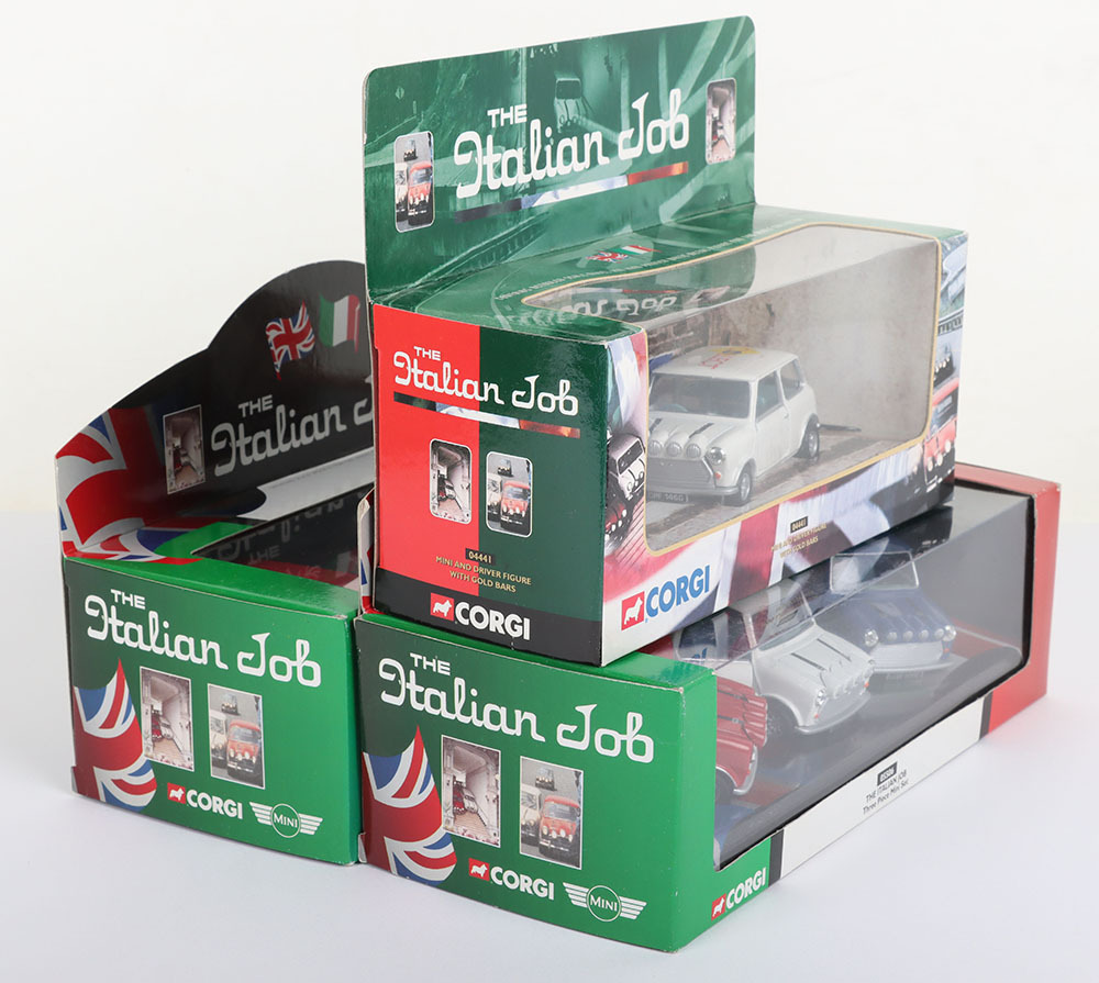 Three Corgi The Italian Job Sets