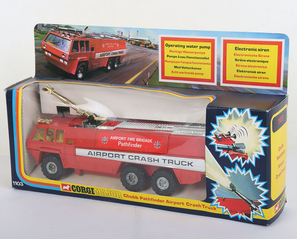 Corgi Major 1103 Chubb Pathfinder Airport Crash Truck