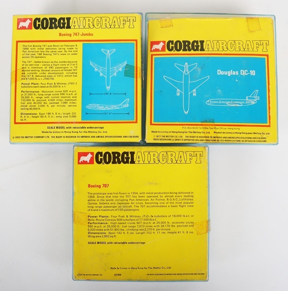 Corgi 1315 Boeing 747 Jumbo PanAm Aircraft