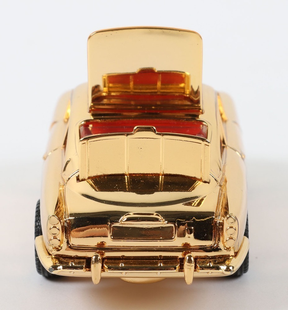 Corgi James Bond Aston Martin DB5, gold plated