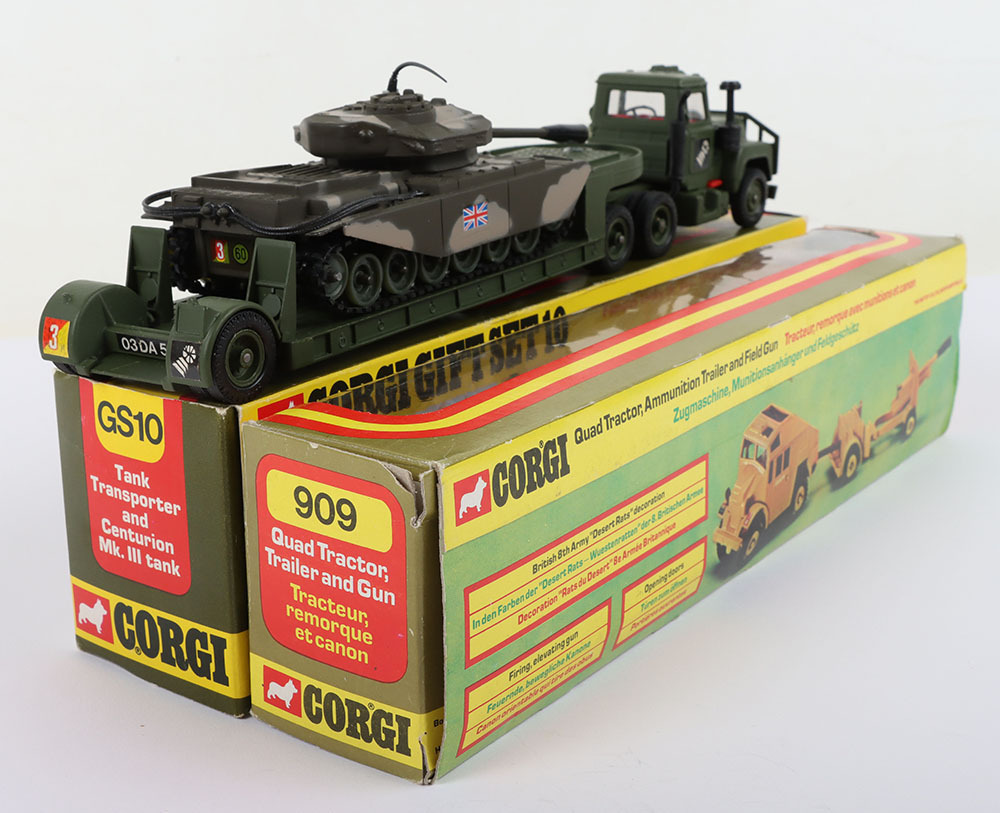 Corgi Gift Set 10, Mack Tank Transporter and Centurion Mk.III tank