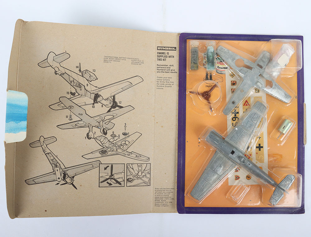 Three Dinky Toys Metal Aircraft Kits