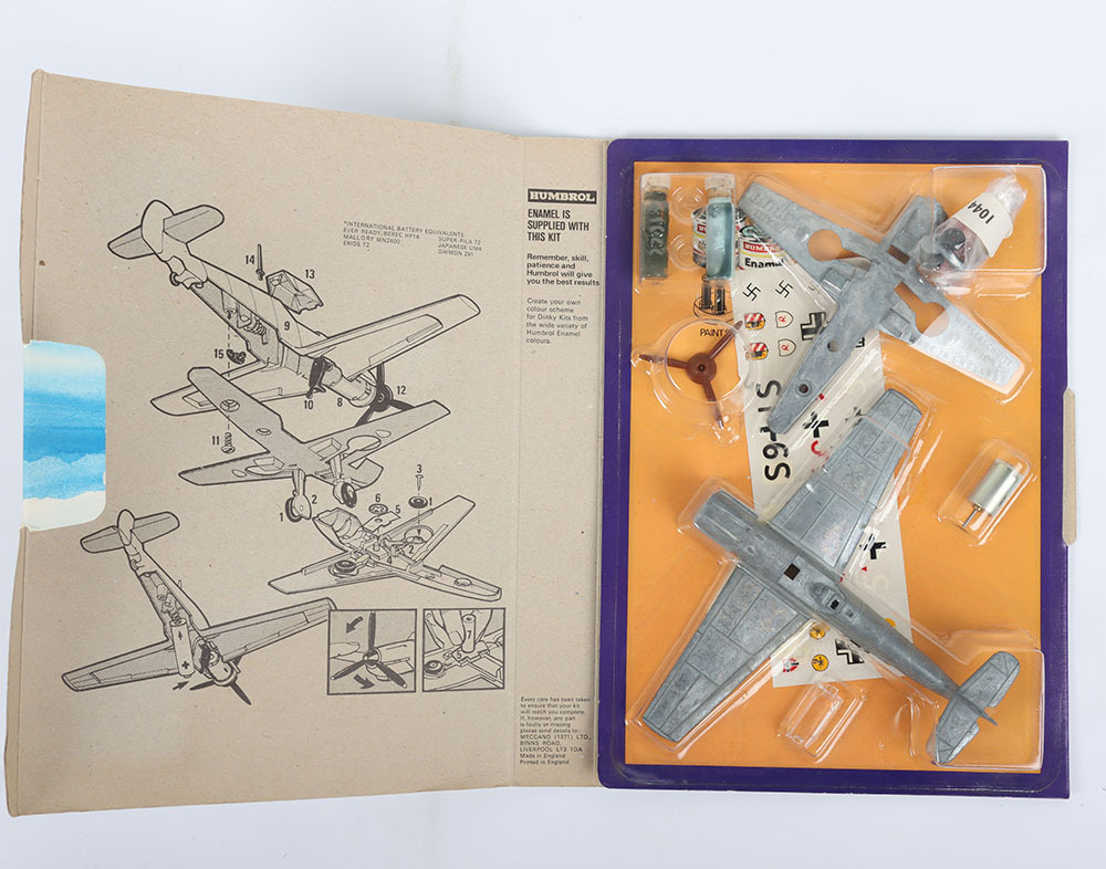 Three Dinky Toys Metal Aircraft Kits